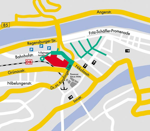 Shopping Center - Passau - Deutsche EuroShop